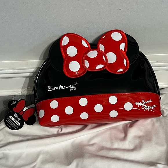 Disney | Bags | Disneythe Cream Shop Minnie Mouse Cosmetic Bag | Poshmark
